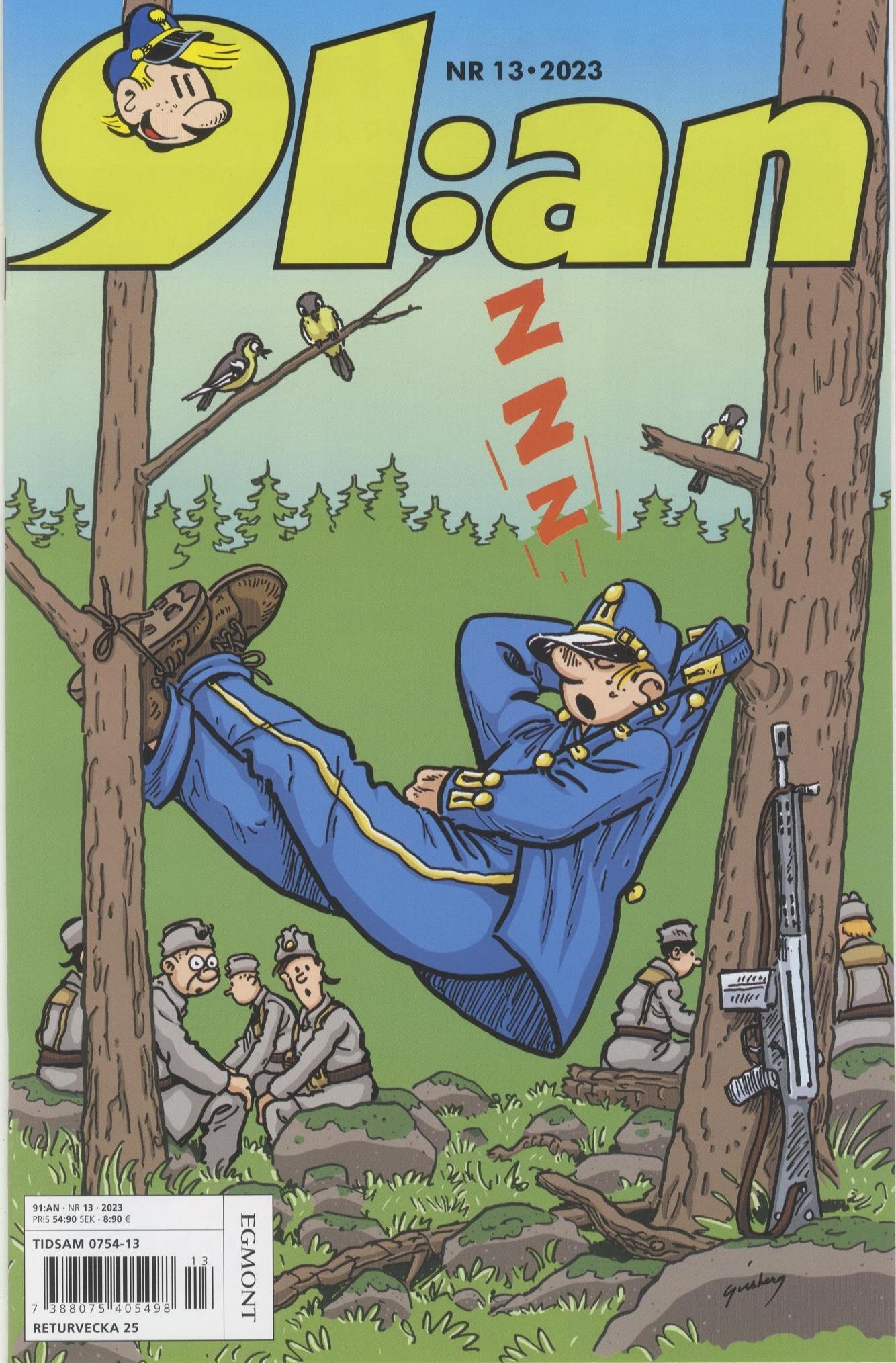 91:an 2023 nr 13, Fönstertittaren - Seriekällaren