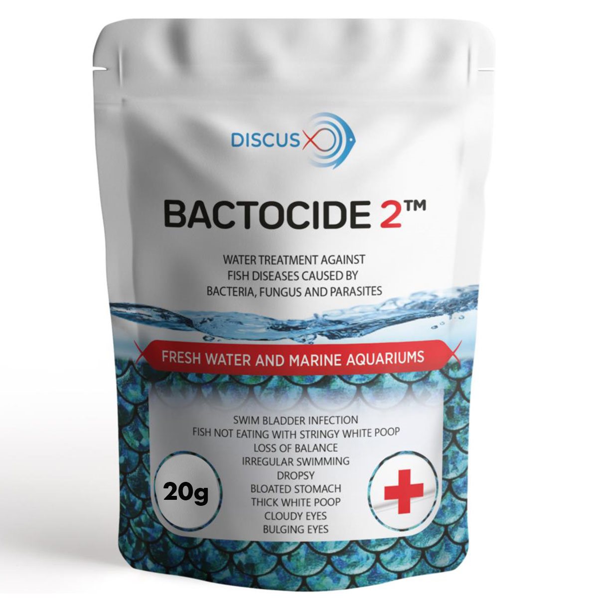 DiscusX Bactocide 2 - För 260 liter - 20 gr - TonysDiskus AB