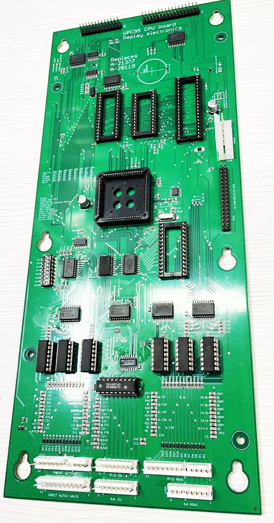 WPC95 CPU Board - Free Play