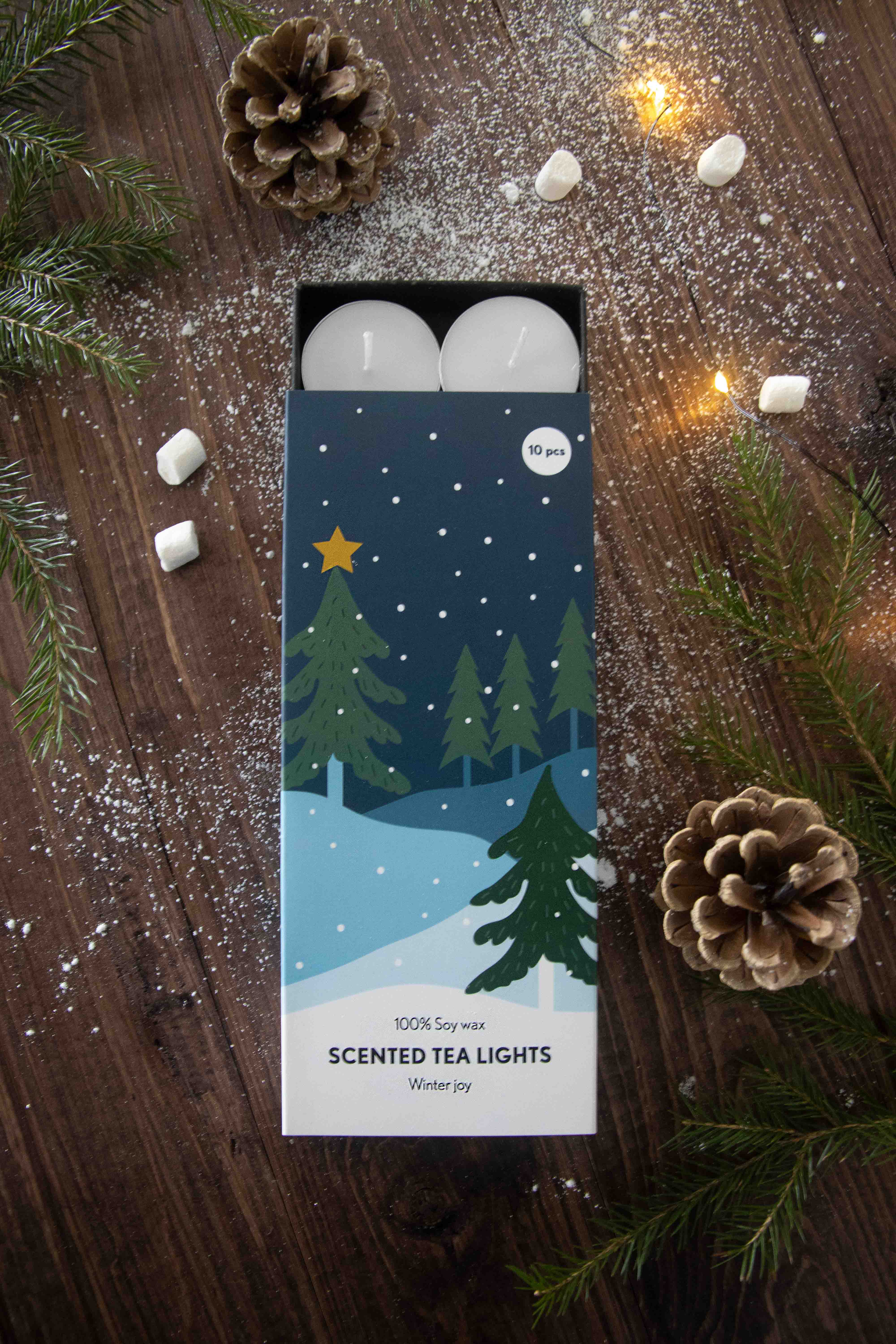 SCENTED TEA LIGHTS WINTER JOY - Pluto Design Retailers