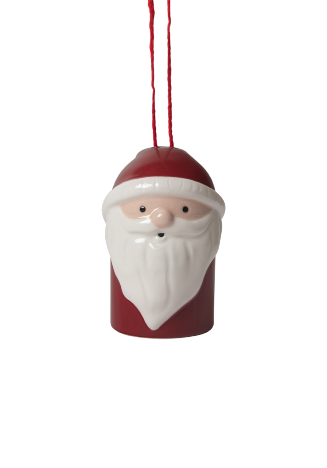 CERAMIC BELL SANTA - Pluto Design Private customer