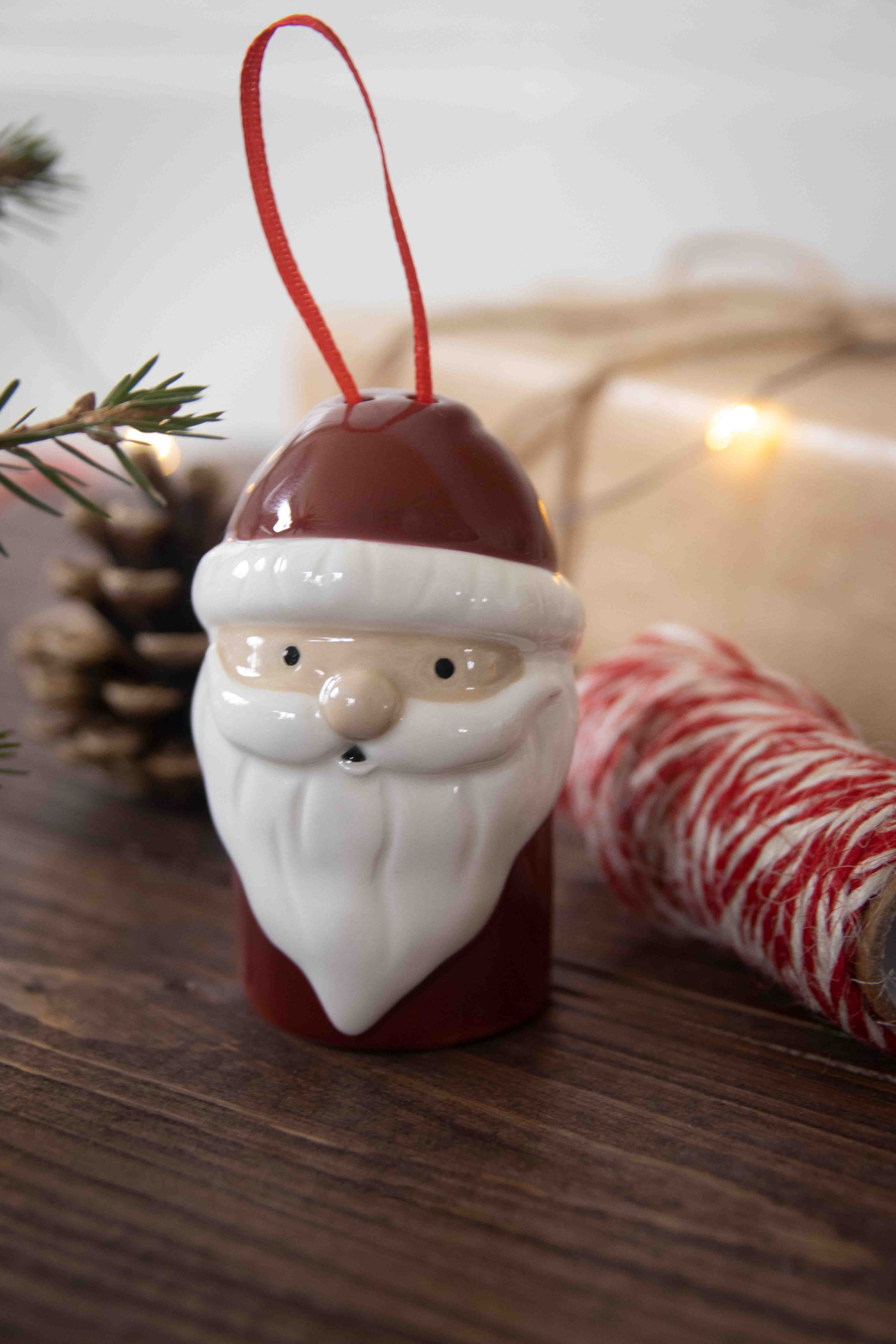 CERAMIC BELL SANTA - Pluto Design Private customer
