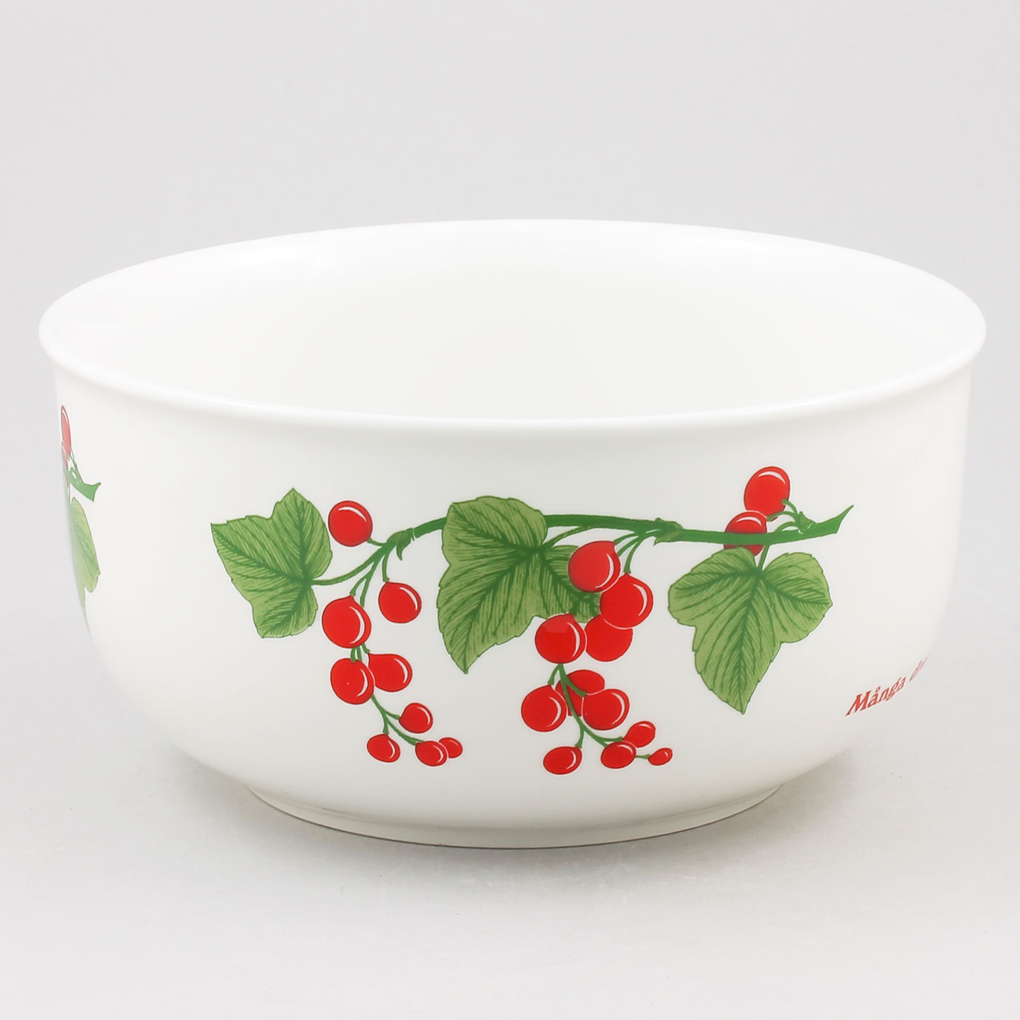 Jackie Lynd (Diamant Blodgivare 1982) Rounded Bowl with Rowan Decor 19 cm