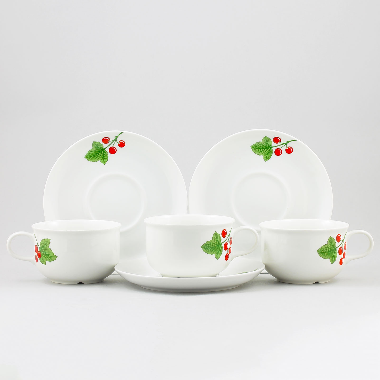 Jackie Lynd (Diamant Blodgivare 1982) Three Rounded Cups with Rowan ...