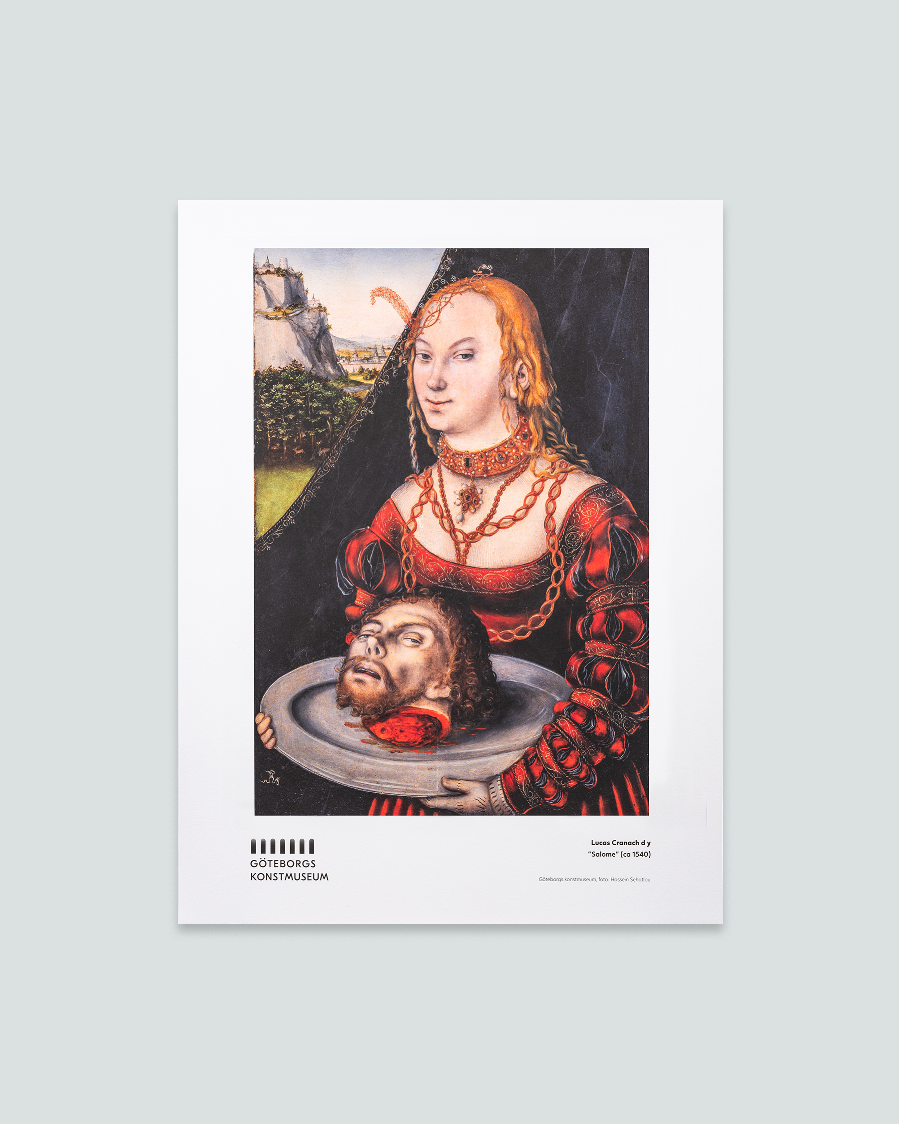 Affisch, Lucas Cranach d y, Salome - Göteborgs konstmuseum webbutiken