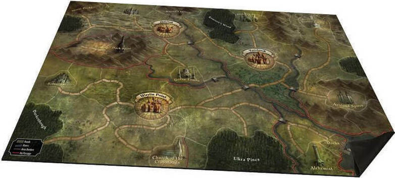 Folklore: The Affliction - Oversized Cloth World Map - Legend