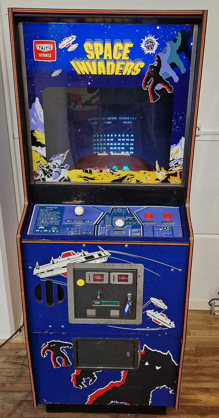 Space invaders Taito -1978 - Gameroom.se flipper och jukebox