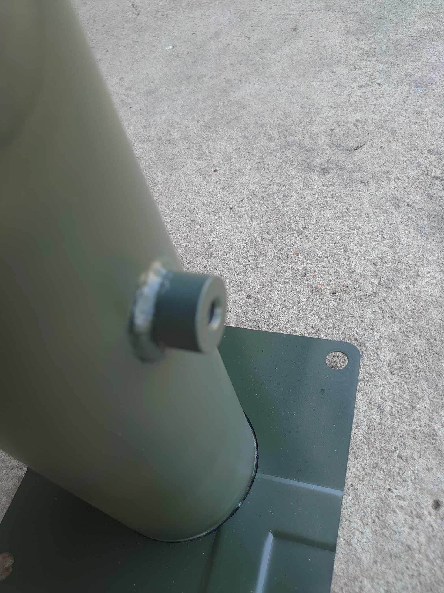 Gun bracket lower - West coast military