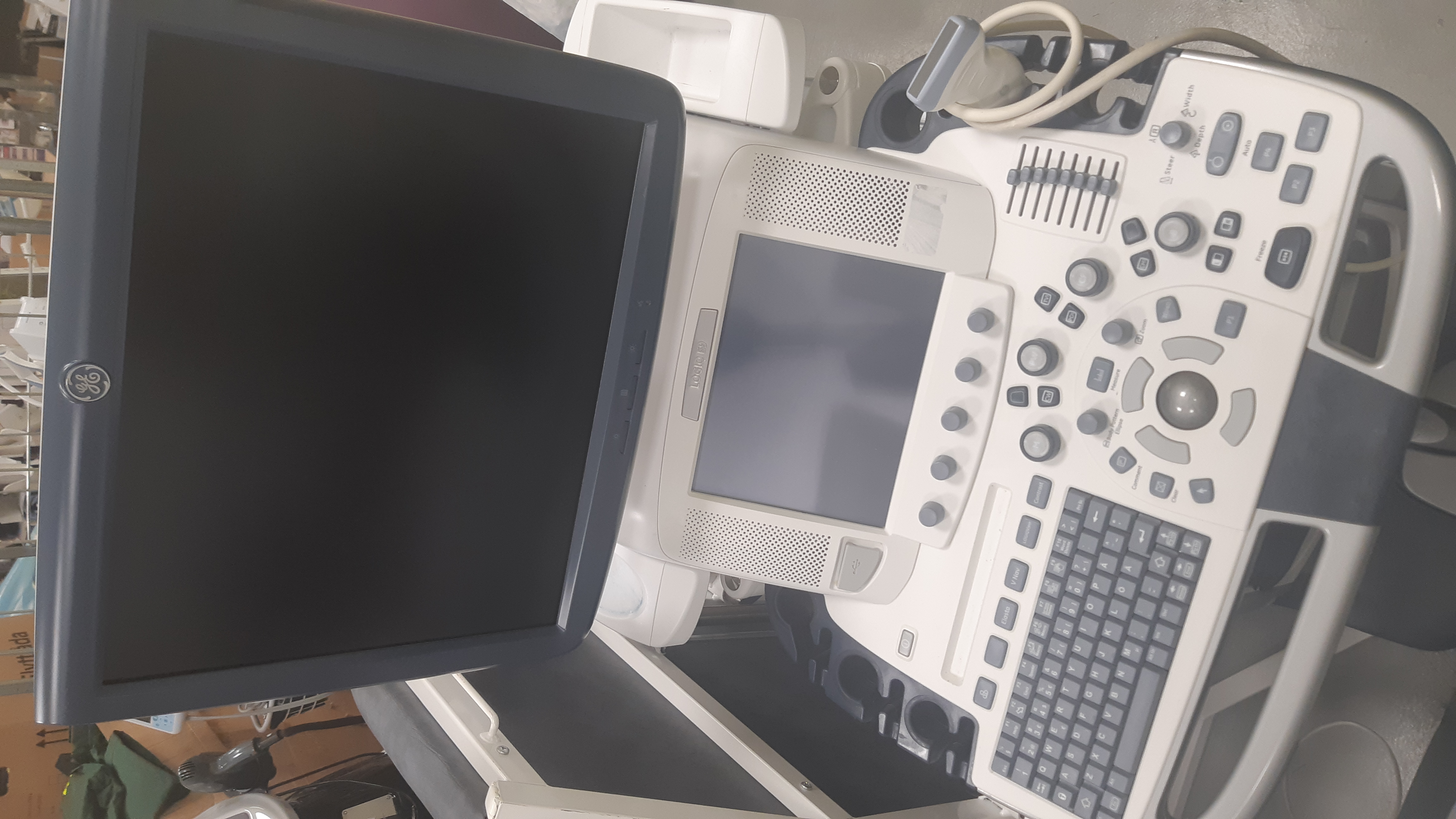 GE Logiq E9 Ultraljud - RESERVDELSMASKIN - Netoteket