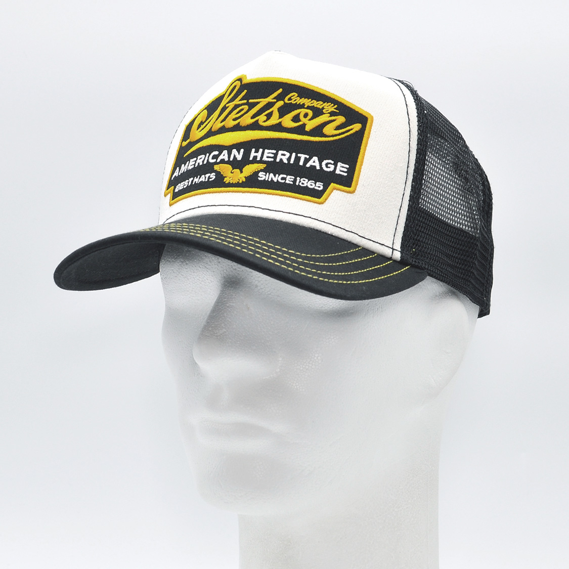 Stetson - American Heritage Trucker Cap Black - Appertiff Workshop