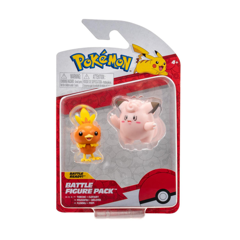 Pokemon Battle Figure Pack Torchic & Clefairy - Carsmästaren