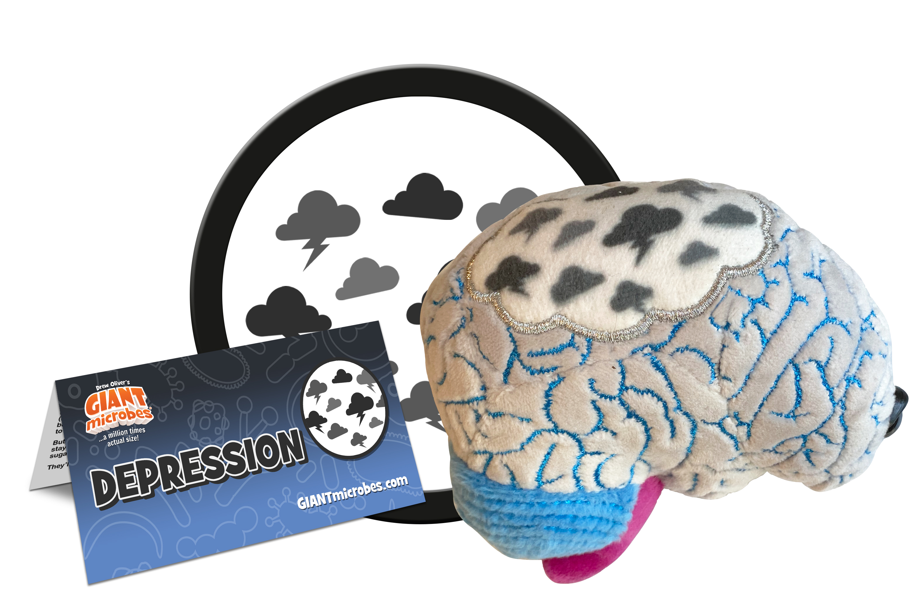 Depression small brain - Giant Microbes - Kalikå
