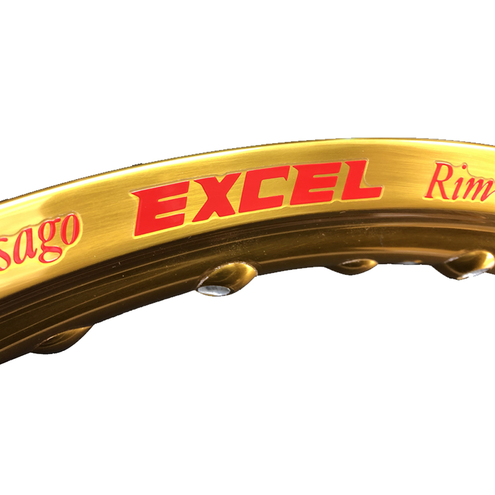 Excel Rim Sticker - Yellow 1-Pack
