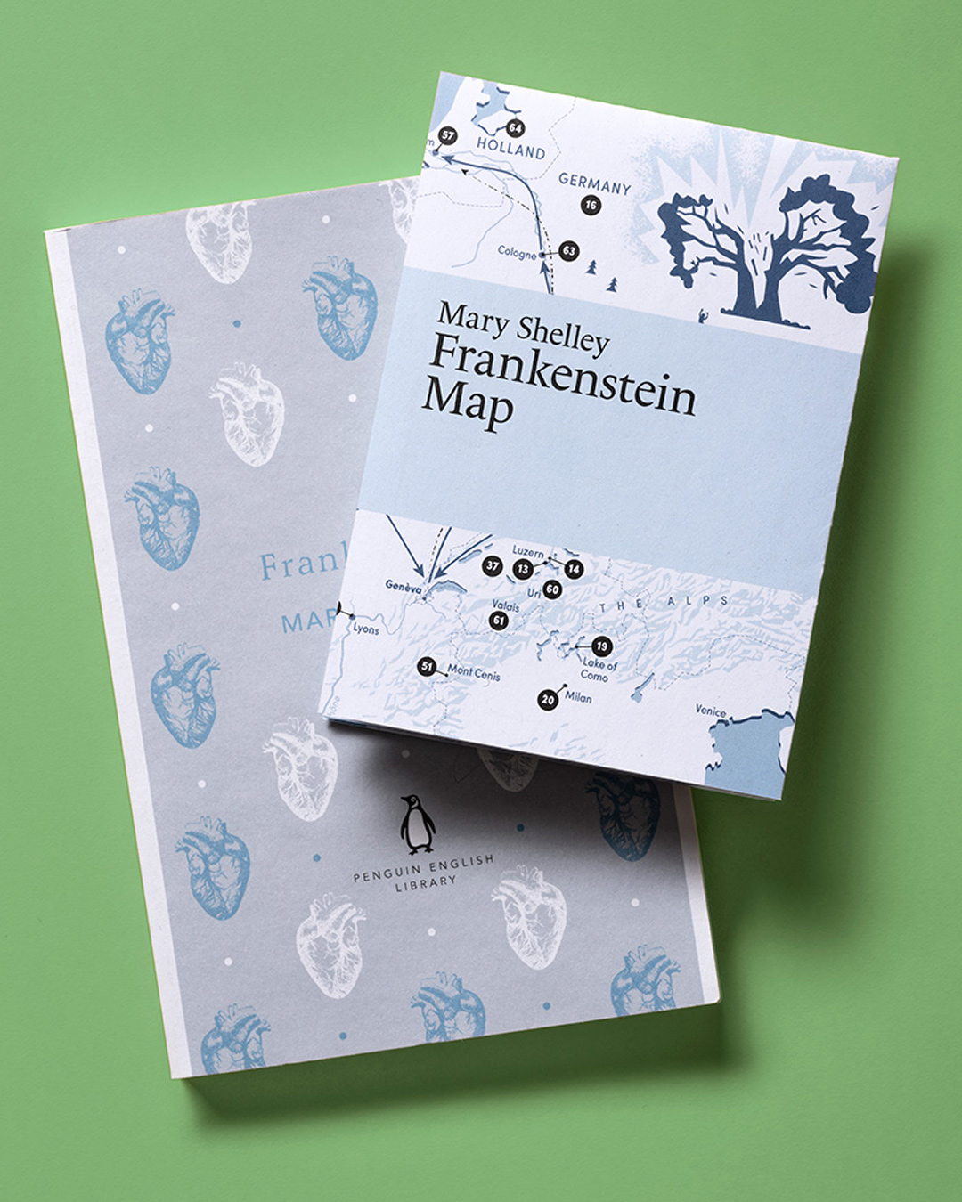 Literary Maps : Mary Shelley Frankenstein - Litterär karta för din ...