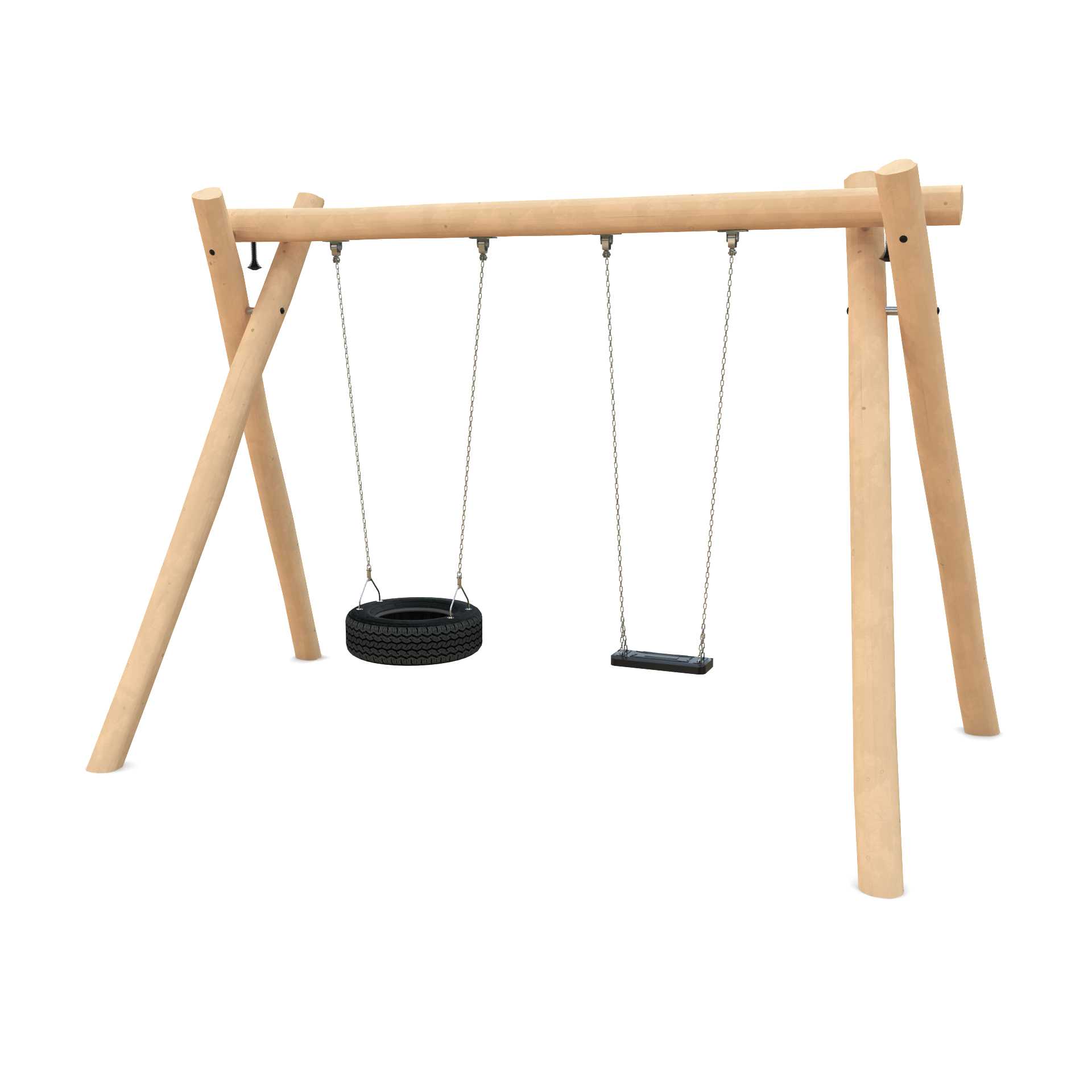 Robinia Gunga 1 Fack Däck, Standard - Svenska Naturlekplatser AB