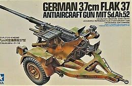 GL Modellbilar AB - German 3,7cm Flake 37 1:35 Tamiya