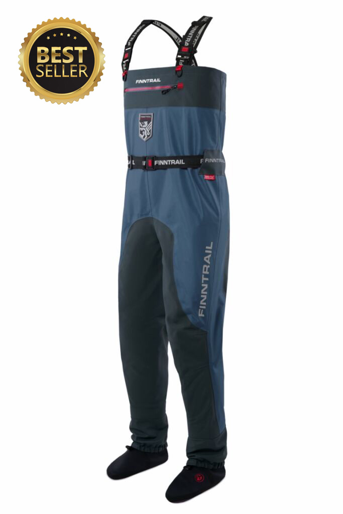 Vadarbyxa Finntrail Aquamaster Blå - Go Offroad