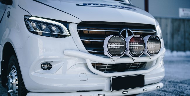 Lazer Sentinel 9 Elite LED Extraljus | Vit - Extraljuskungen.se