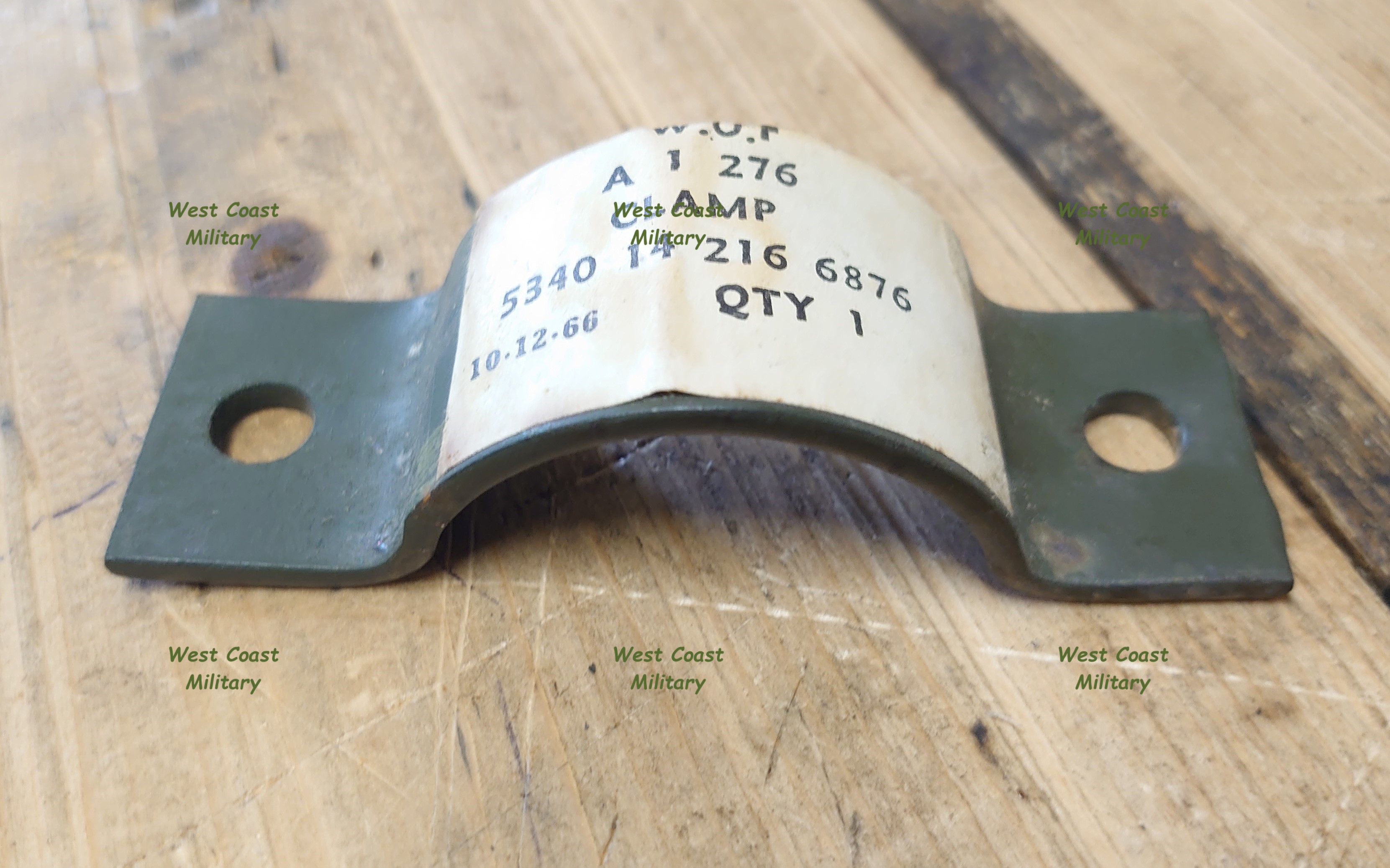 Clamp steering column - West coast military