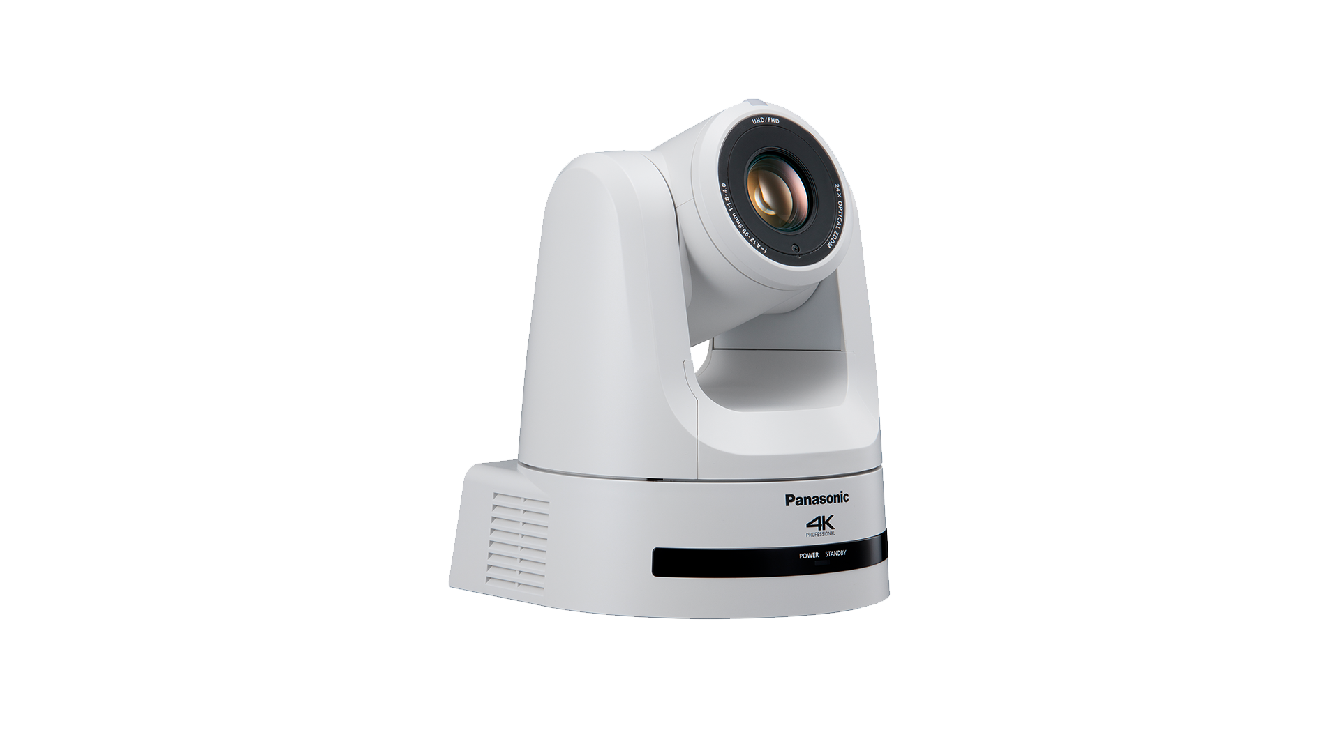 Panasonic 4K PTZ Camera, 2160/50p, 12G SDI, NDI, SRT, White - Lanlink AB