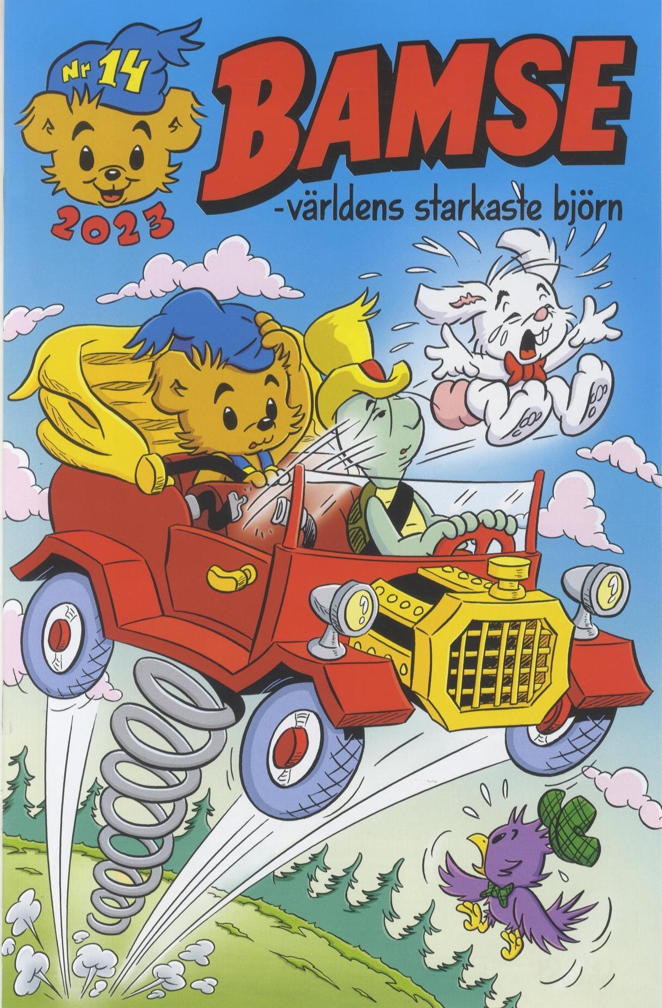 Bamse nr 14 2023, Bilen som har allt! - Seriekällaren