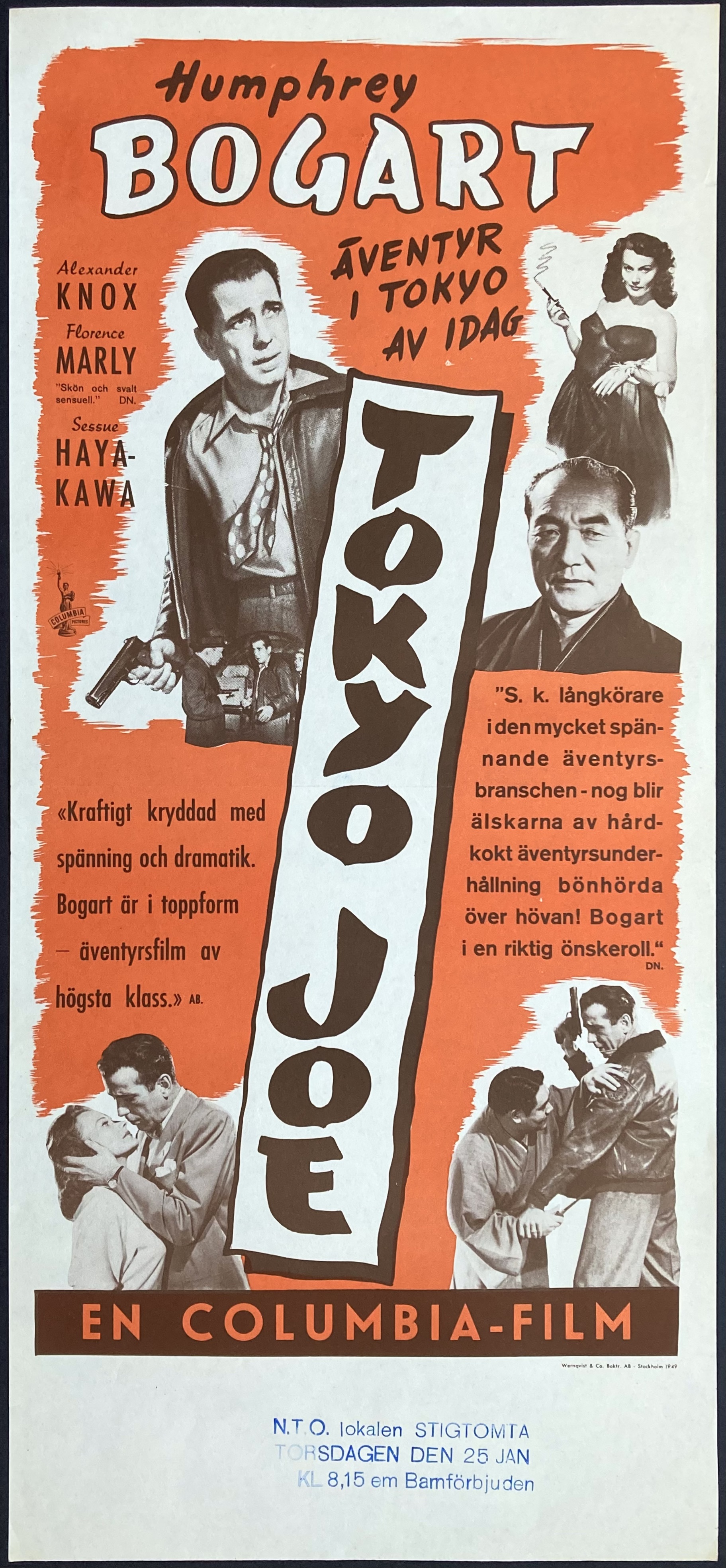 Nostalgipalatset - TOKYO JOE (1949)
