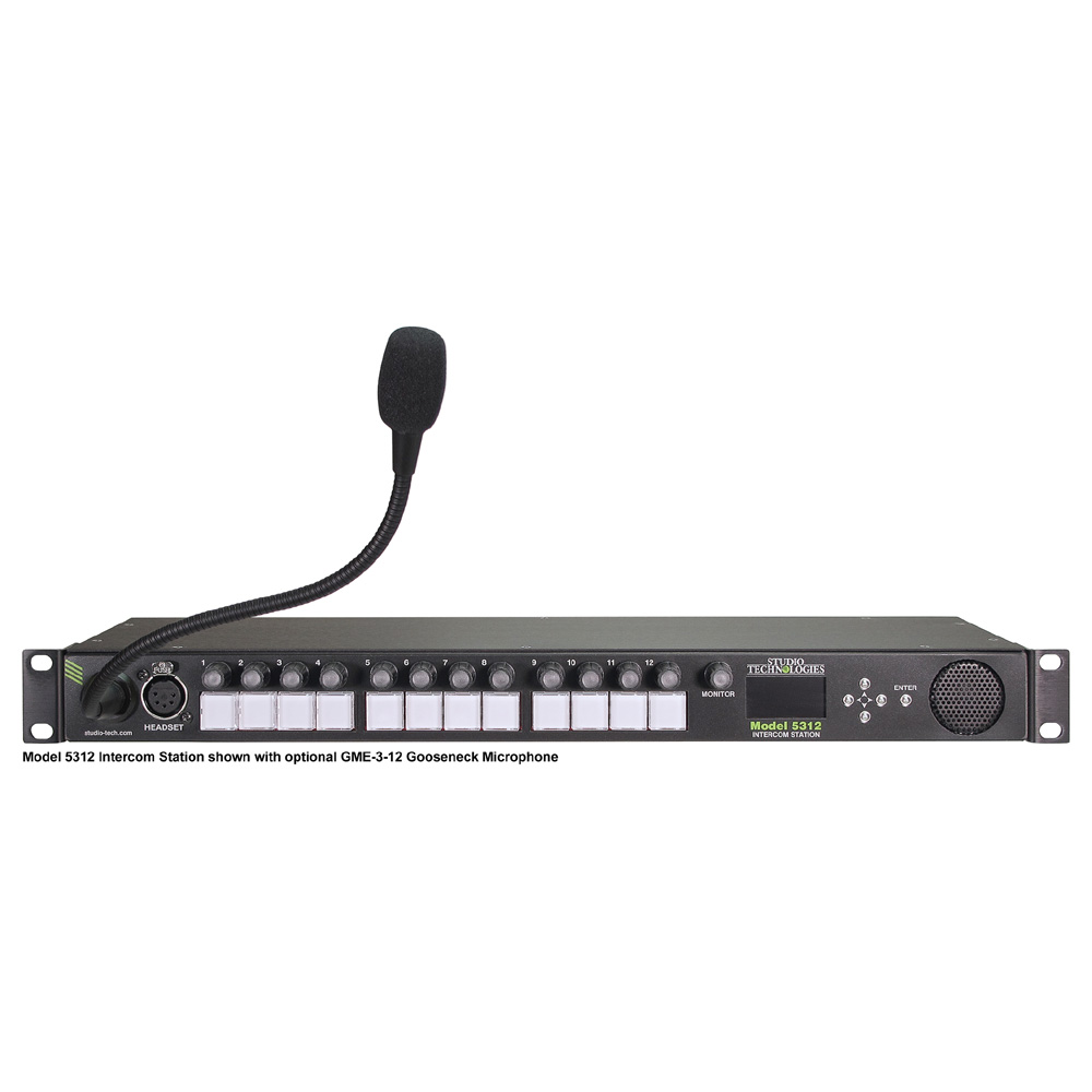 Studio Technologies - M5312 Dante Intercom station - Visono Media