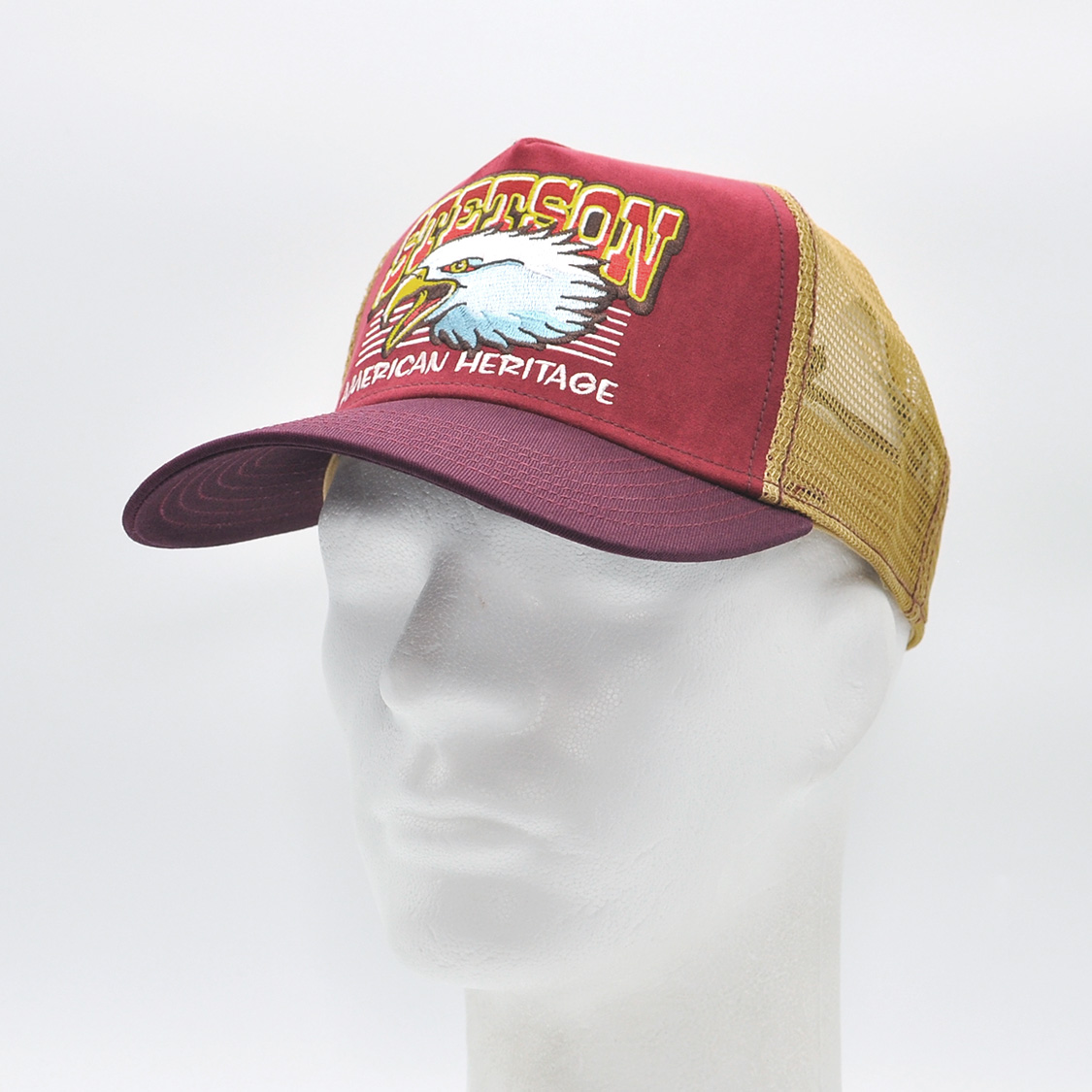 Stetson - Eagle HeadTrucker Cap Red/Maroon - Appertiff Workshop