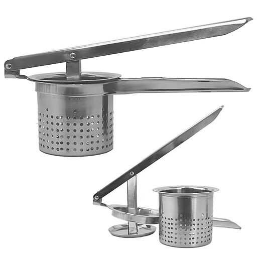 Potatispress Rund Rostfritt Stål - KÖK etcetera