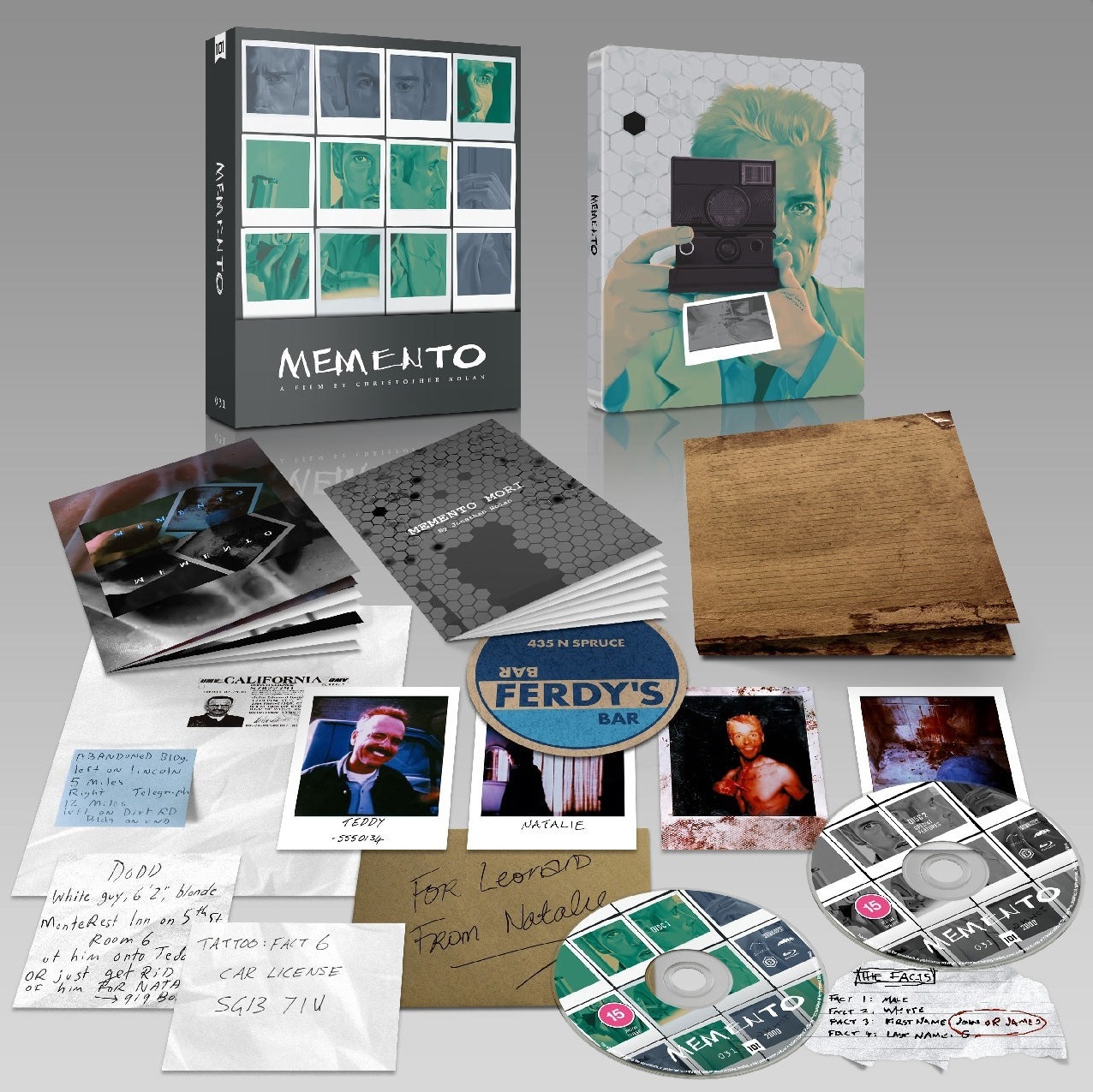 Memento (Steelbook Limited Edition) (ej svensk text) (Blu-ray ...