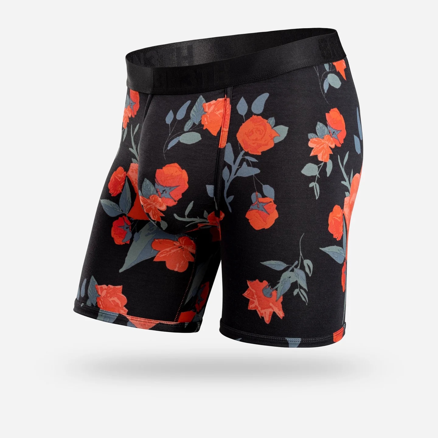 CLASSIC BOXER BRIEF PRINT - BUDS BLACK - BN3TH Scandinavia