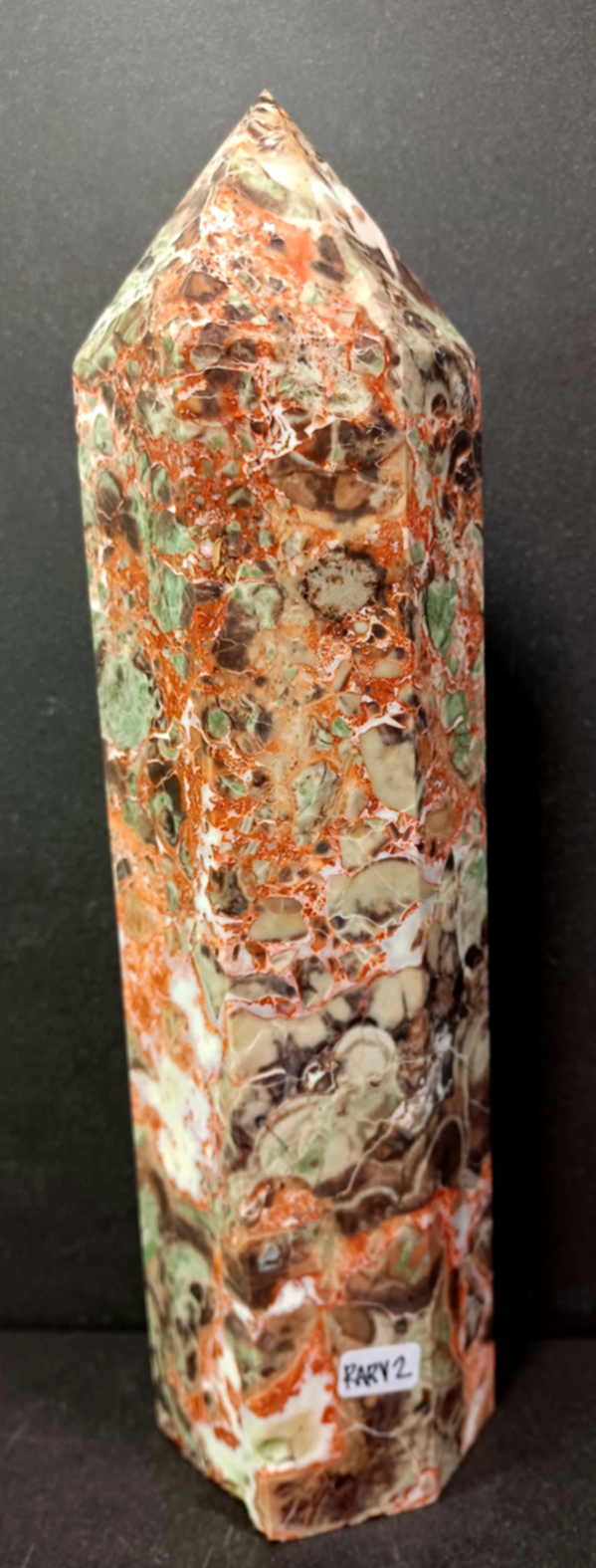 Stengarden.com - Regnskogsjaspis (Ryolit) Torn