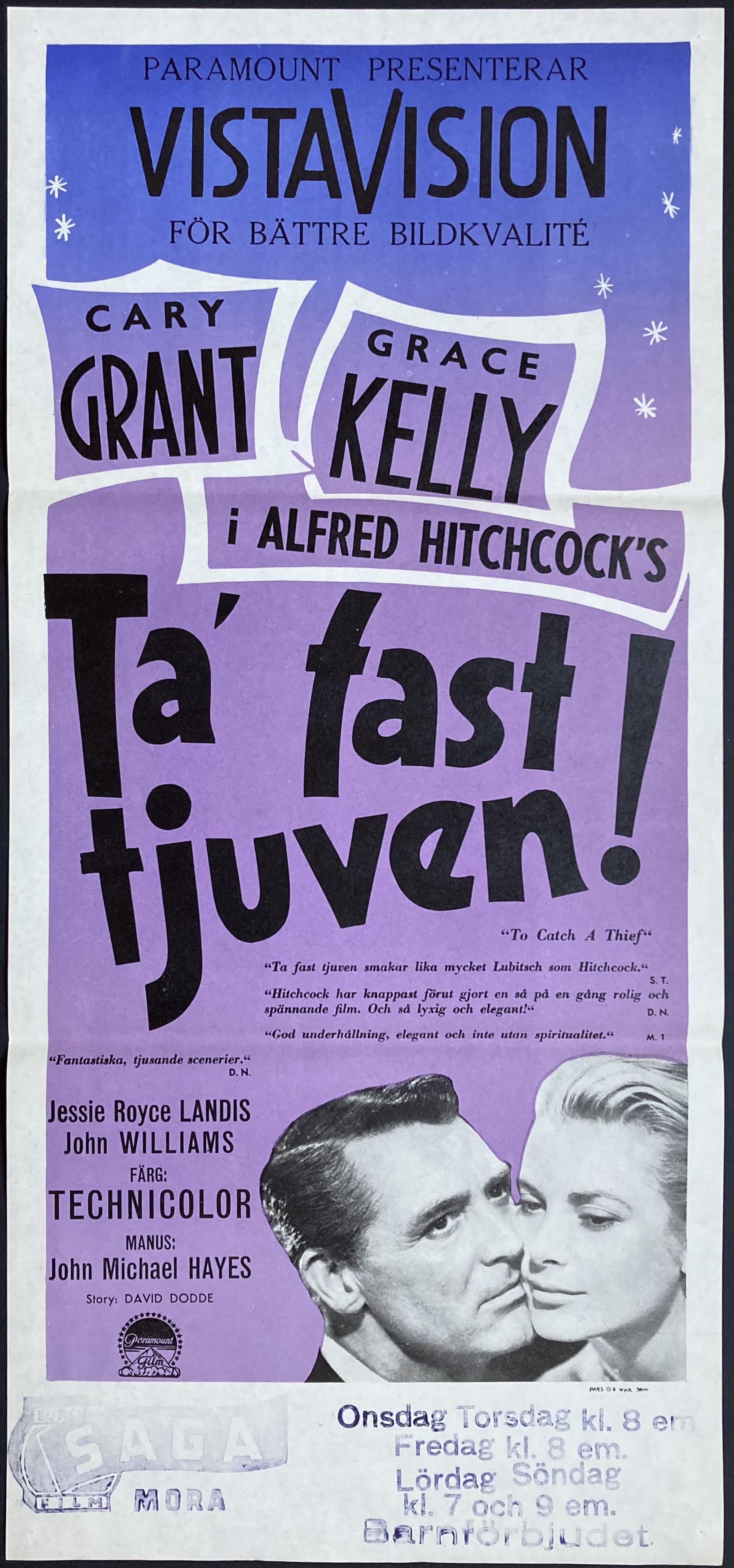 Nostalgipalatset - TO CATCH A THIEF (1955)