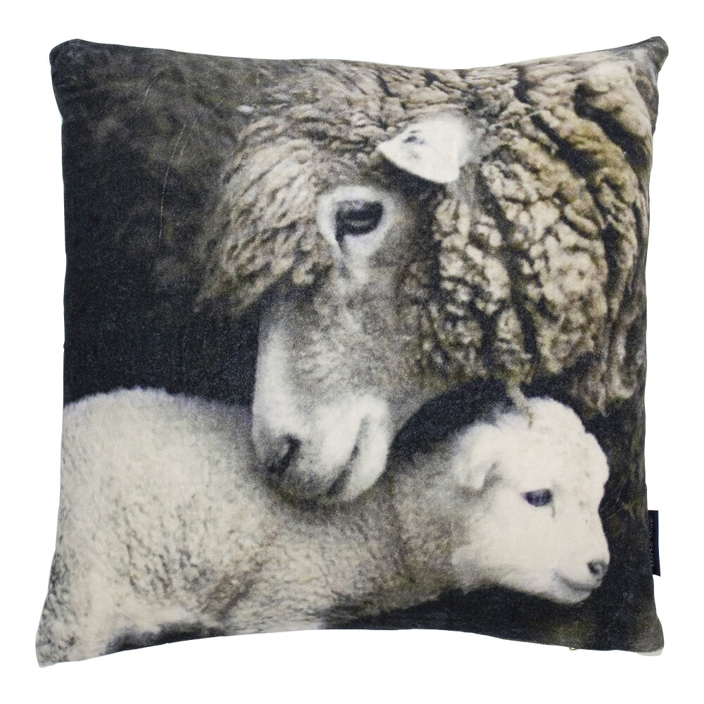 Kudde med tacka och lamm - Dummies.SE