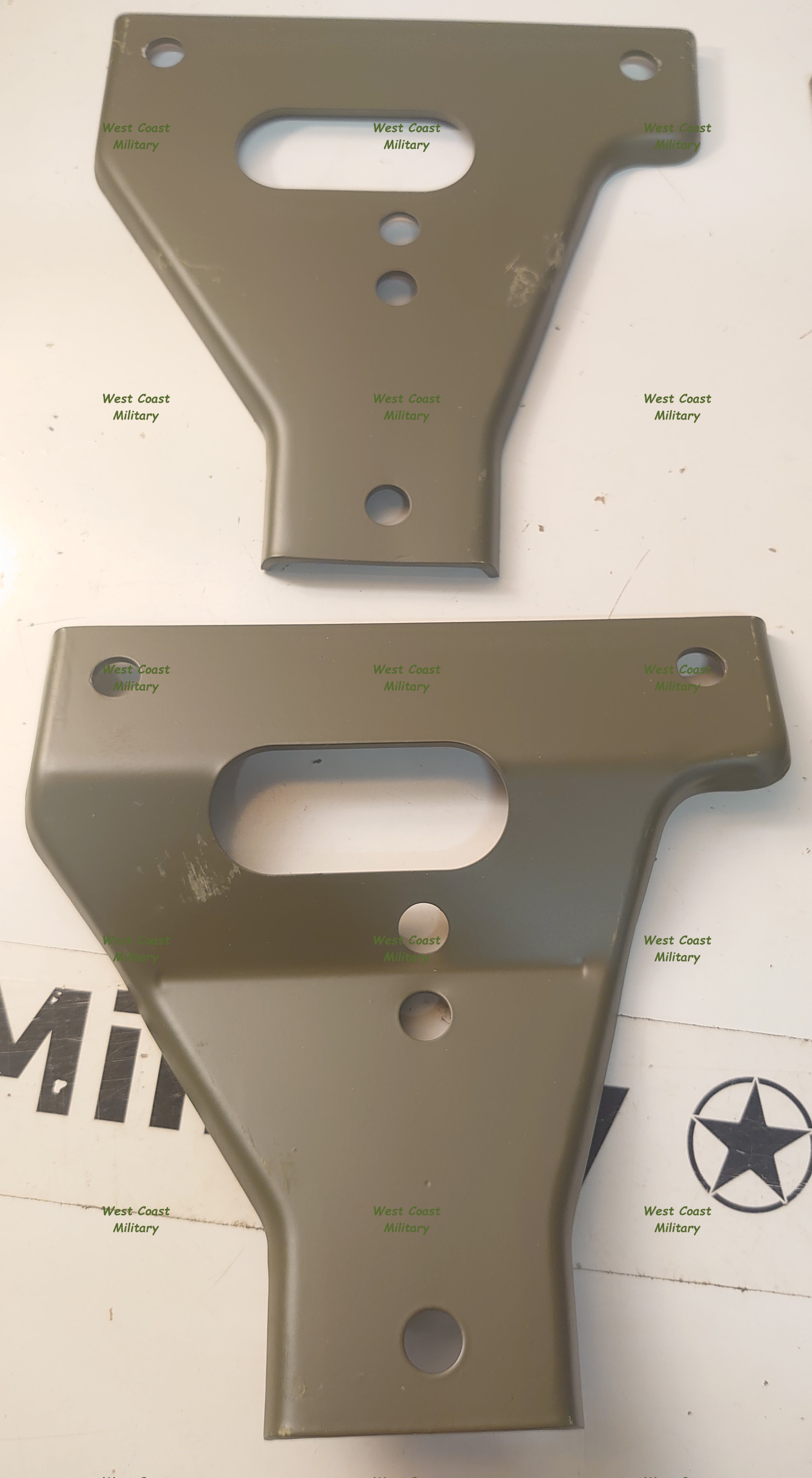 Bumper gussets set - West coast military