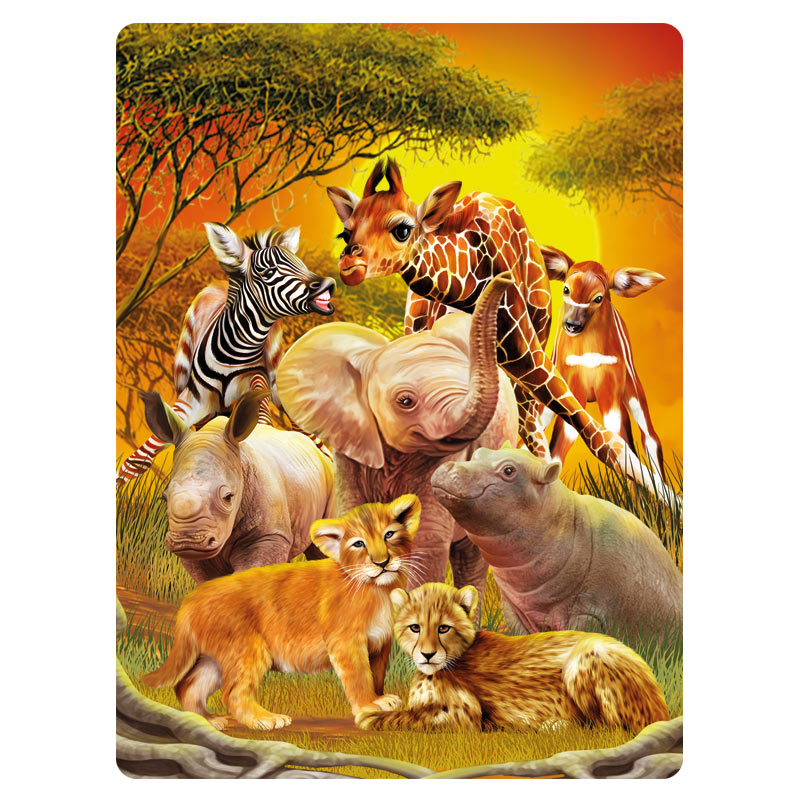 3D Kort - Kissing Cousins - Kalikå