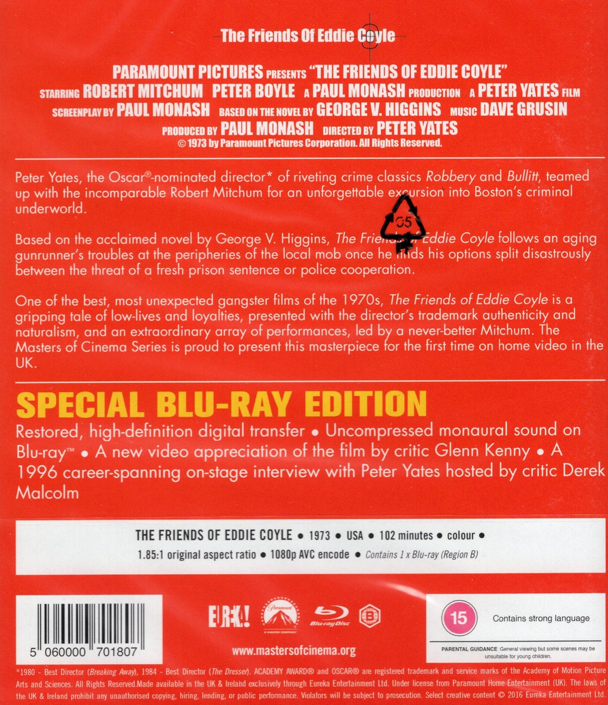 The Friends of Eddie Coyle (ej svensk text) (Blu-ray) - Kvarnvideo.se