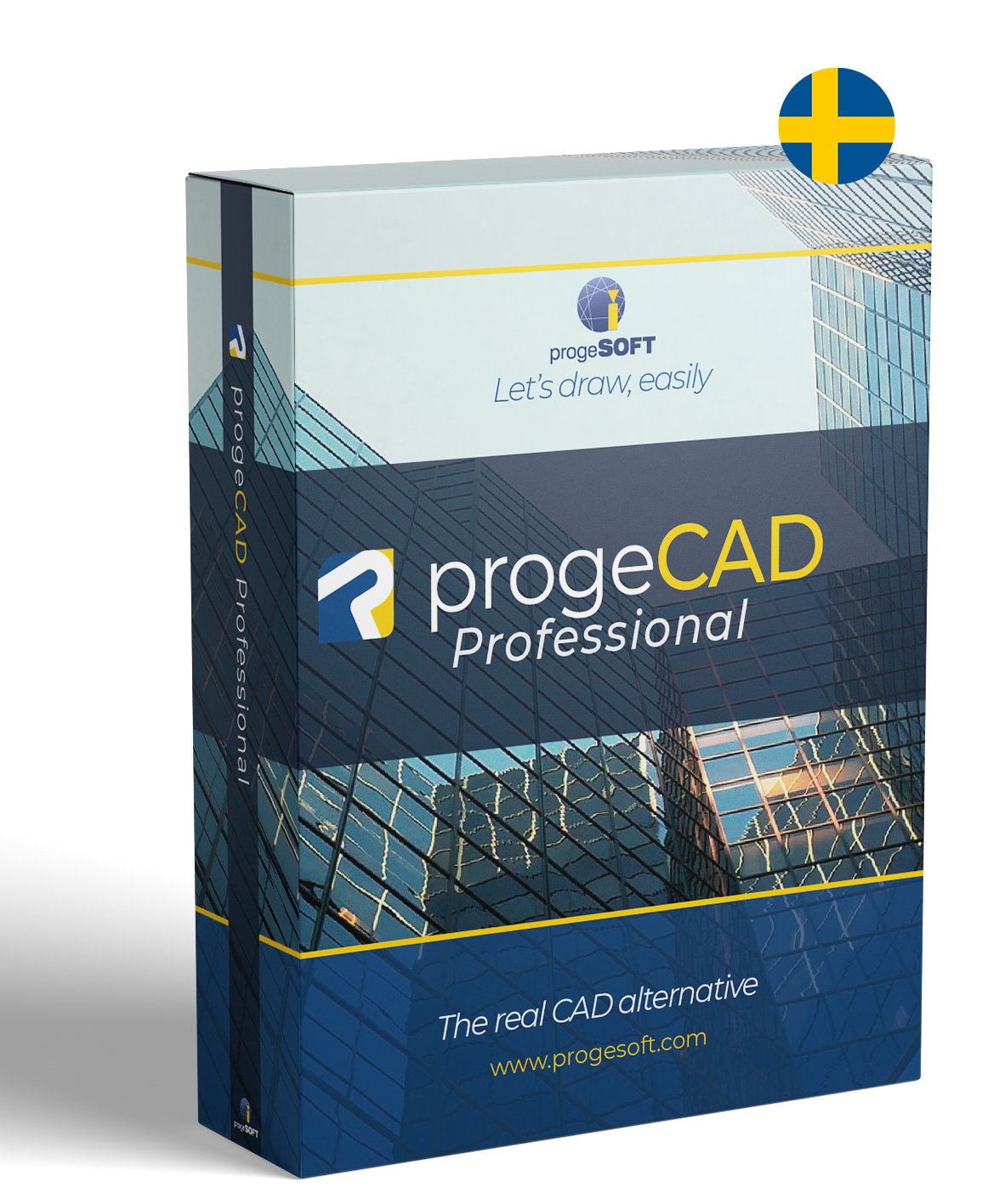Hyr svensk progeCAD, 1 användare, 12 månader - Progesoft