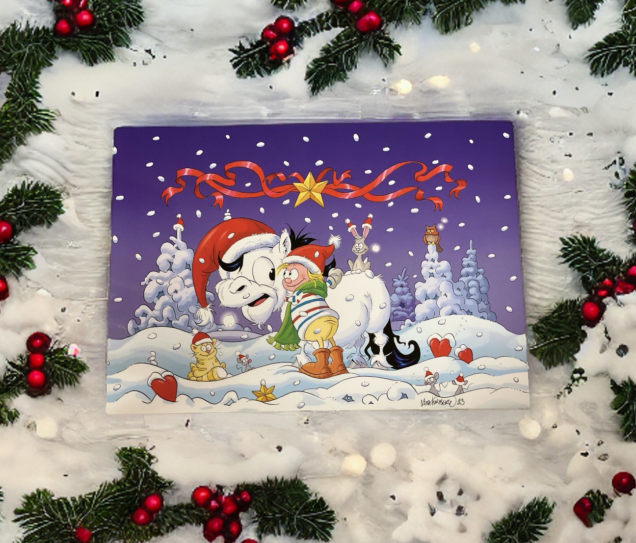 Hästen Mulle Bordsunderlägg 42x30 cm - JULKRAM - Nellispresenter