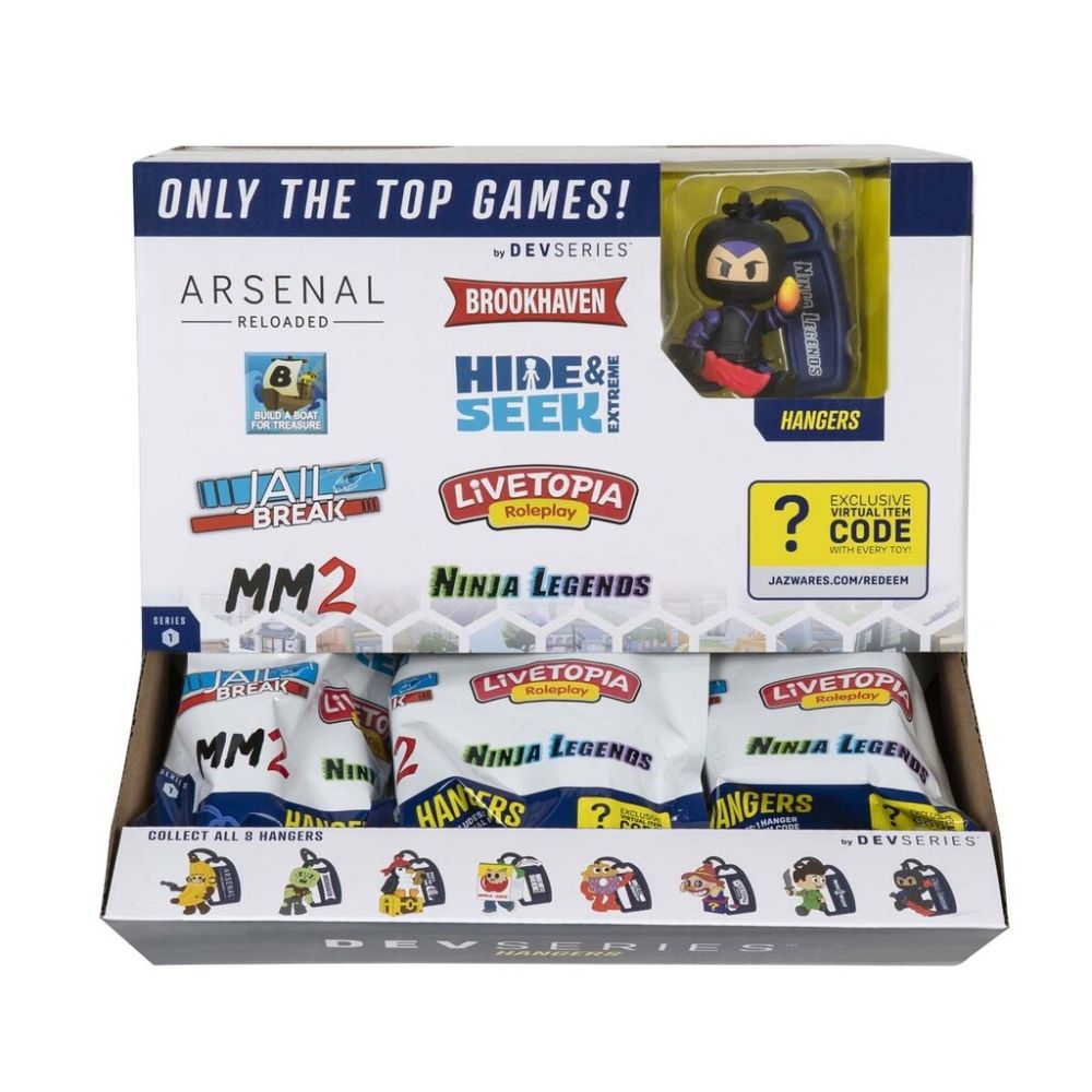 Roblox DEVSeries Hangers Blinds Asst. - Toysforever