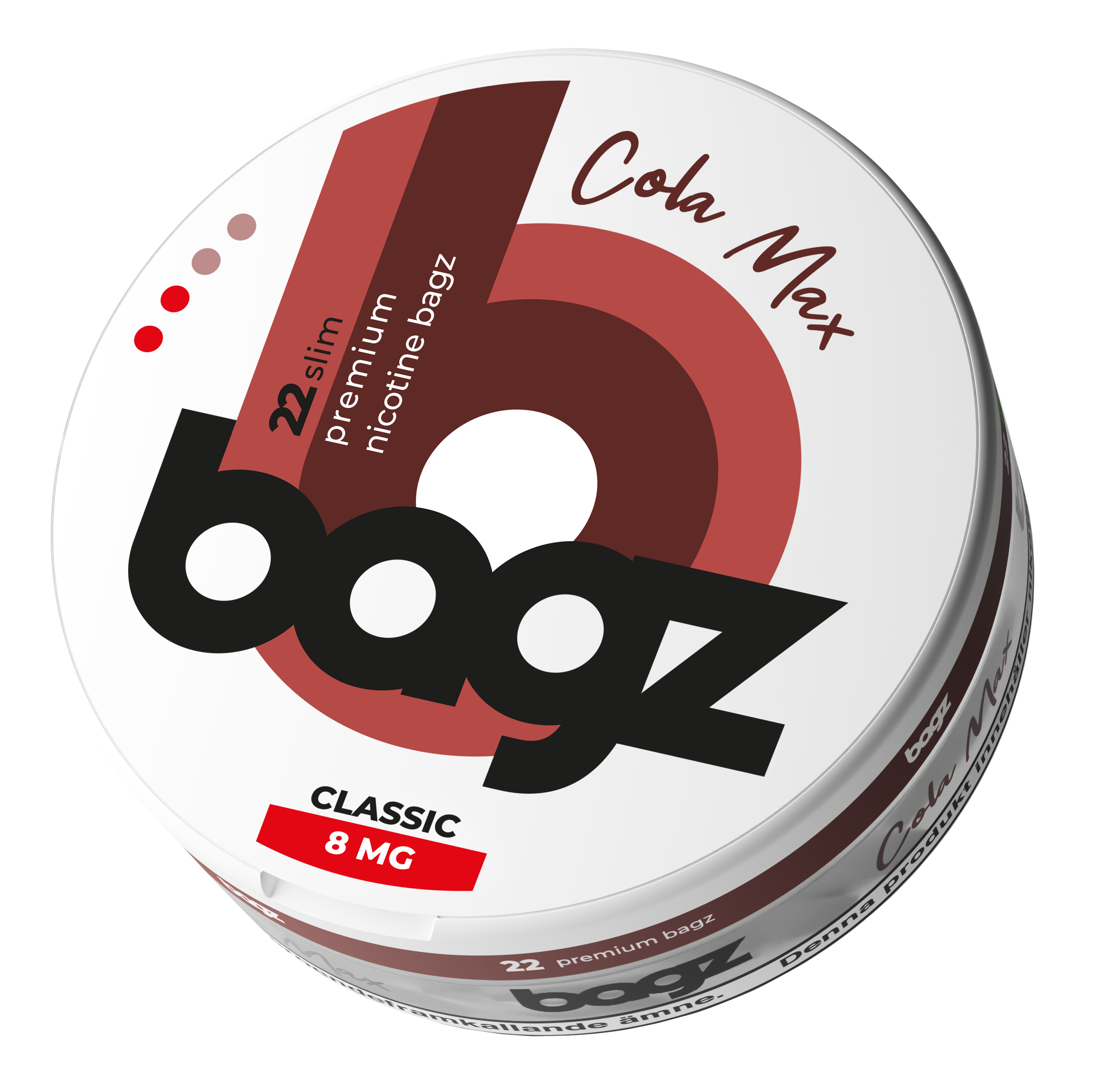 Bagz Cola Max 8 mg - FLAMECLUB SWEDEN AB