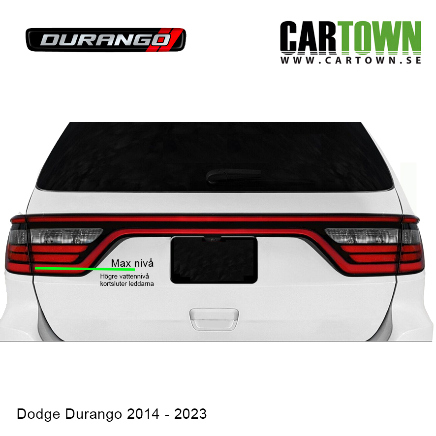 Dodge Durango Racetrack ramp Tätning - Cartown Sverige AB