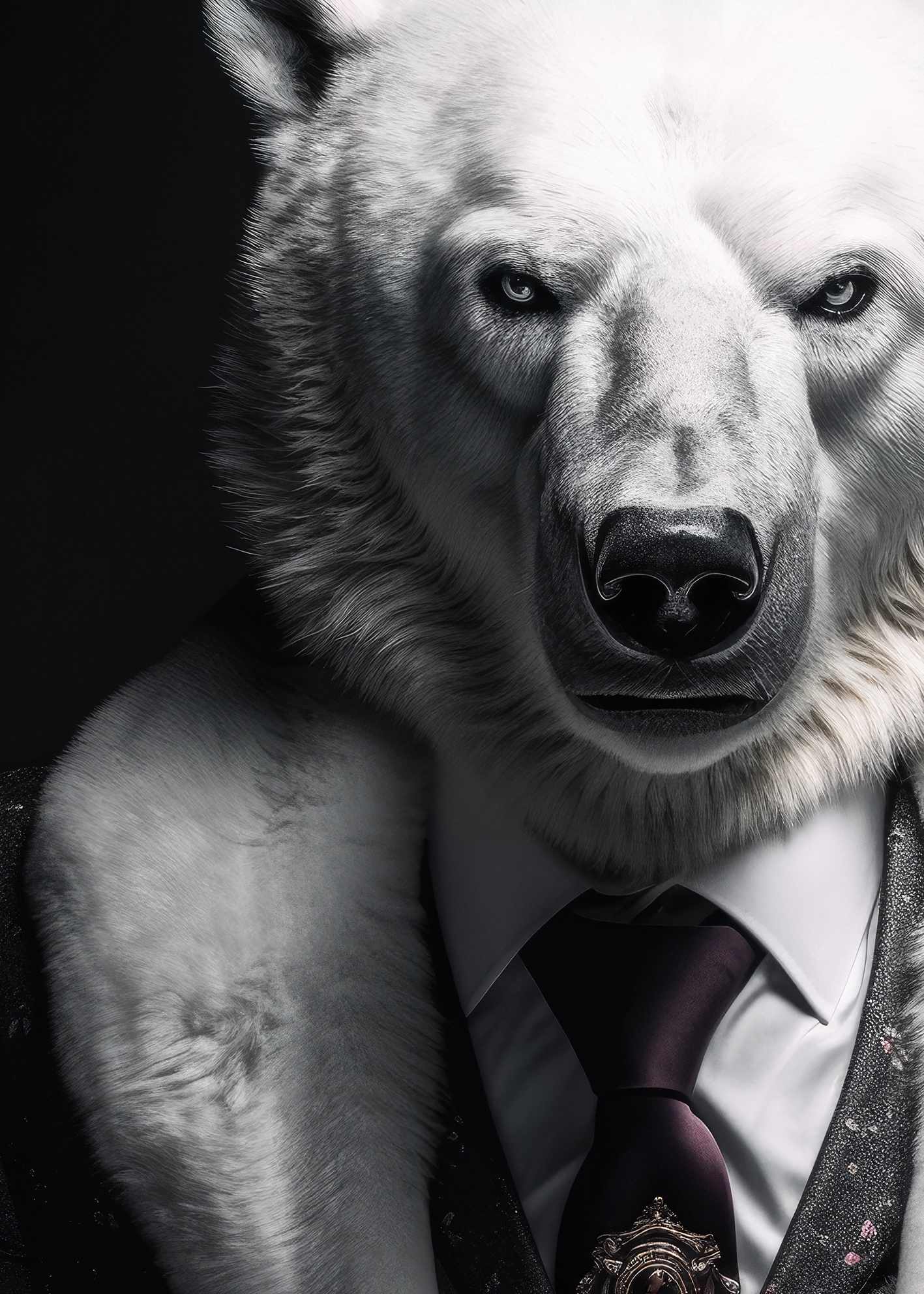 Photo Art - Polar man - | Canvasbutik.com