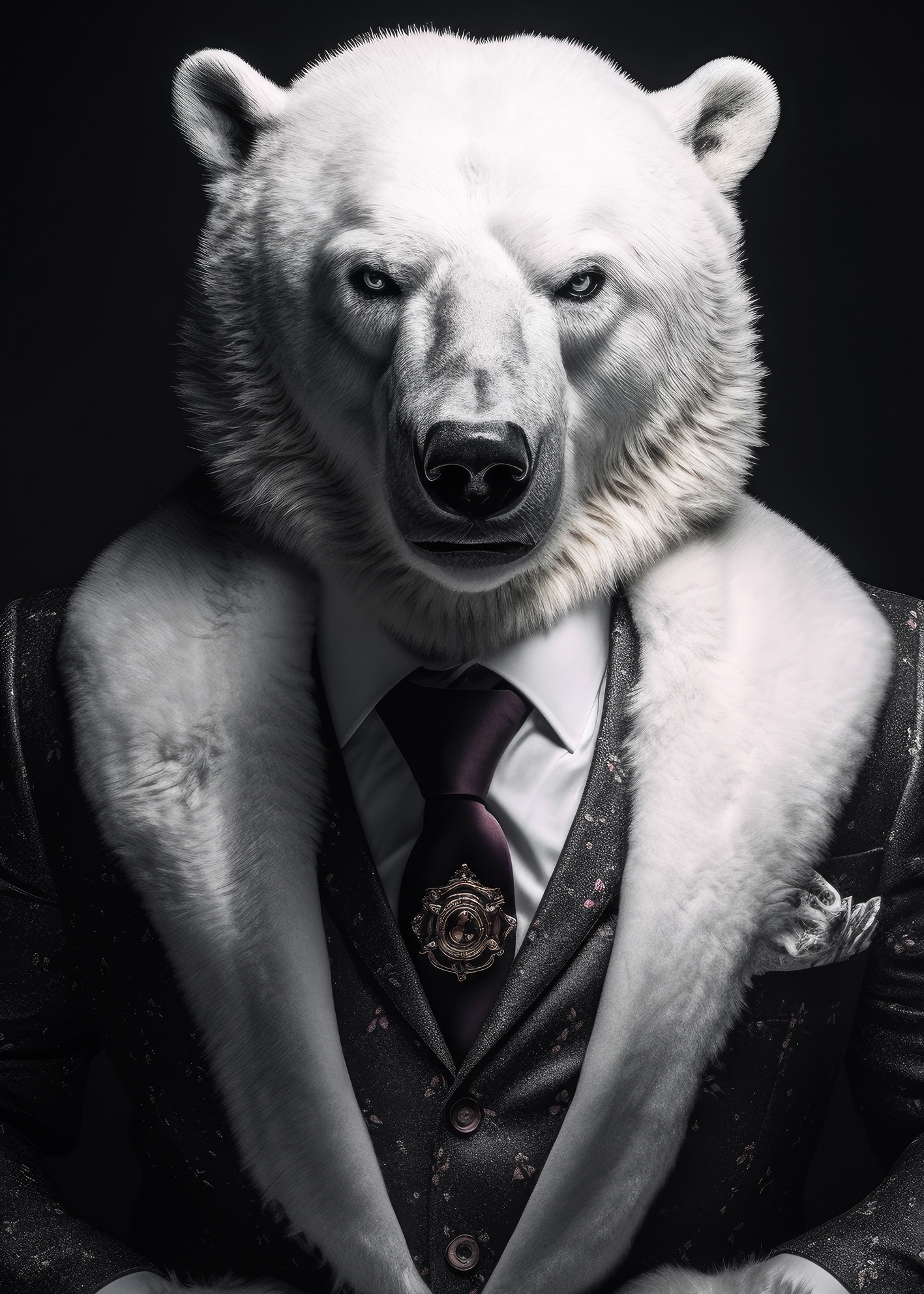Photo Art - Polar man - | Canvasbutik.com