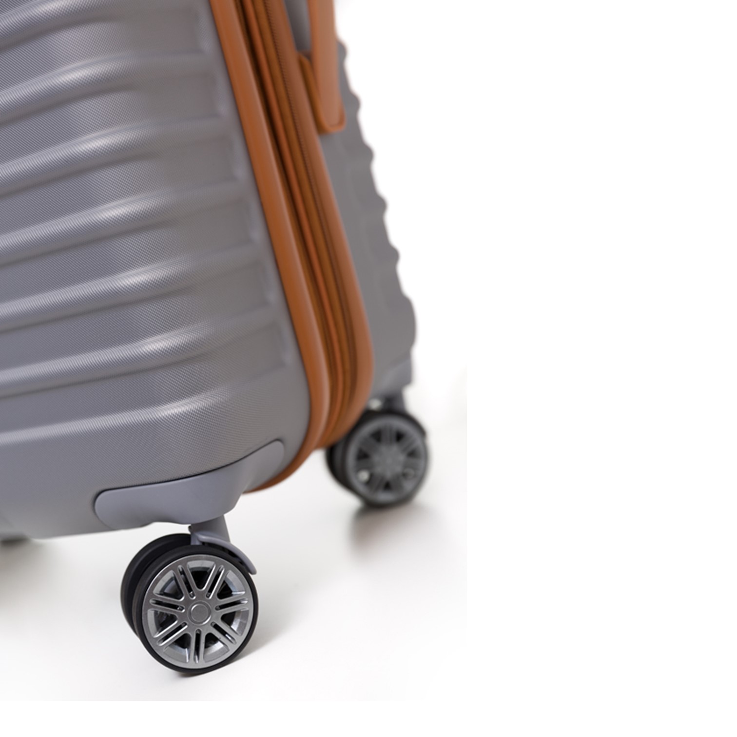 Cavalet Pasadena 3 Set Resväskor Silver - Adriatik Travel Bag