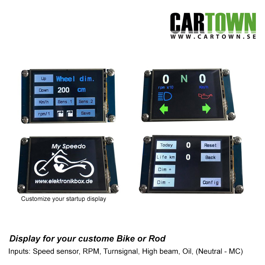 Elektronikbox My Speedo Display - Cartown Sverige AB