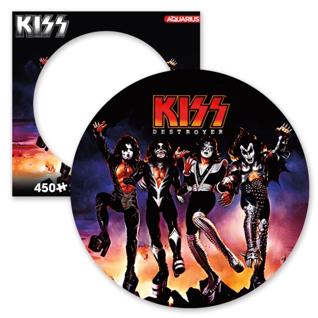 Kiss Destroyer 450Pc Picture Disc Puzzle - www.plugged.se