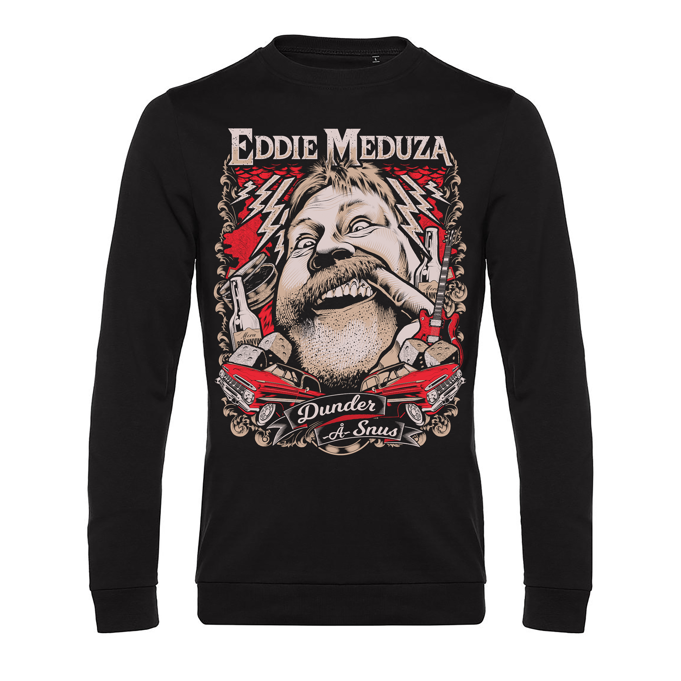 EDDIE MEDUZA - SWEATSHIRT, DUNDER Å SNUS - Distbox