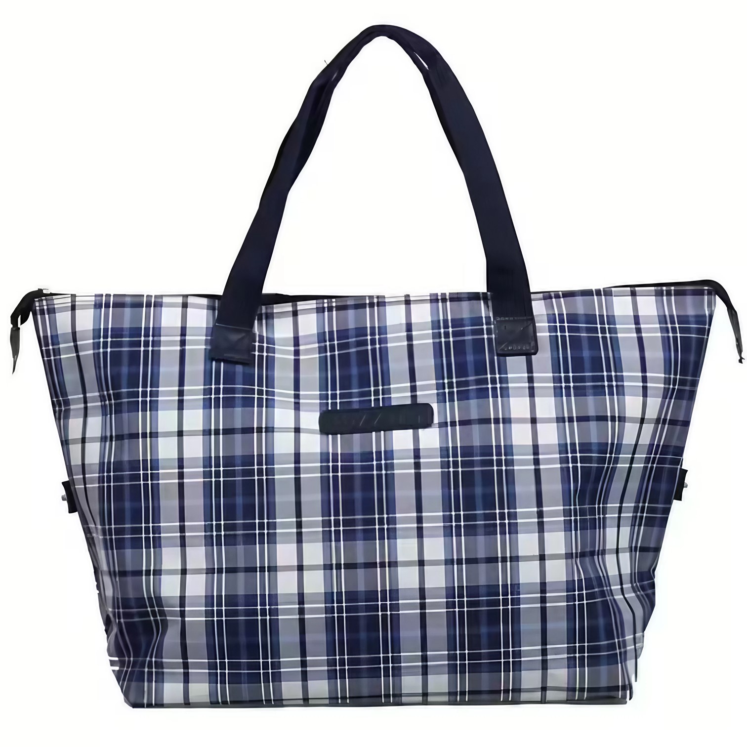 Bozzini Weekendbag Cityväska Blå Vit - Adriatik Travel Bag