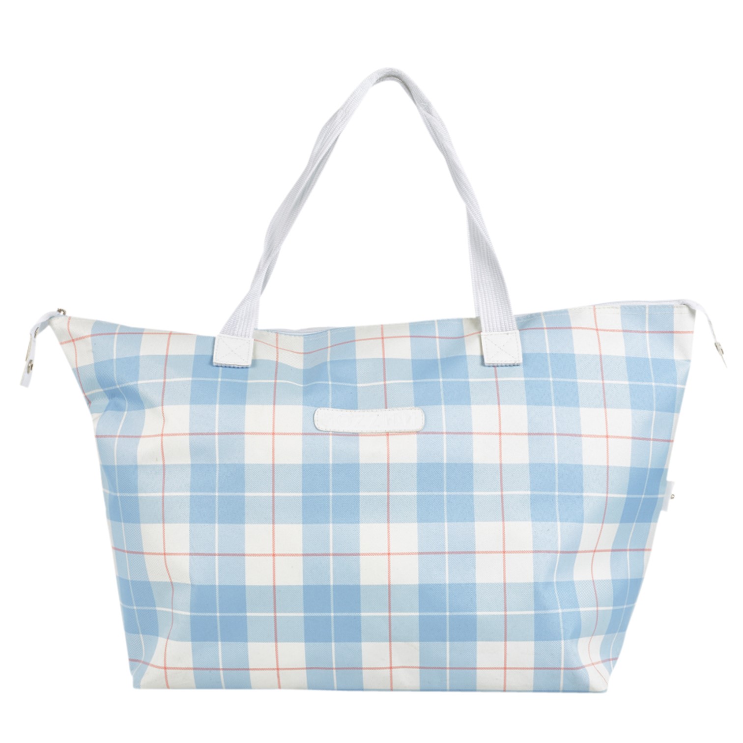 Bozzini Weekendbag Cityväska Ljusblå - Adriatik Travel Bag